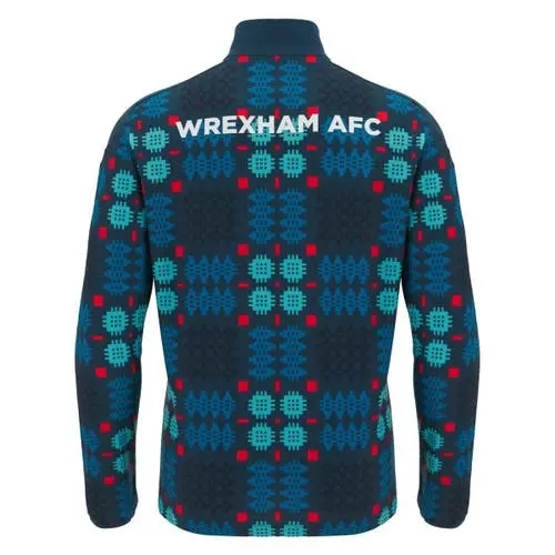 MACRON Wrexham Warm-up Quarter-zip Pullover