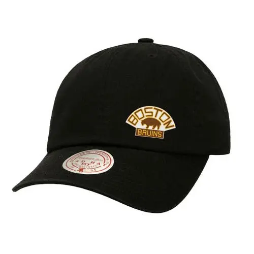 Mitchell & Ness Boston Bruins Micro Lefty Adjustable Hat