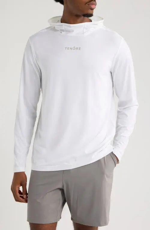 TENŌRE Logo Graphic Hooded T-shirt