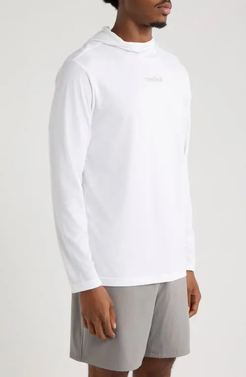 TENŌRE Logo Graphic Hooded T-shirt