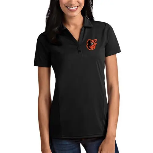 ANTIGUA Baltimore Orioles Tribute Polo - Black