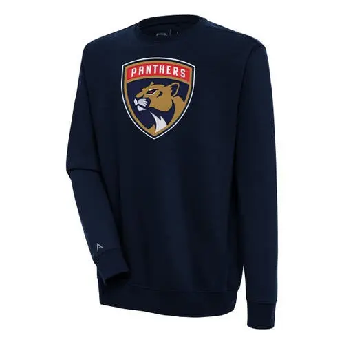 ANTIGUA Florida Panthers Victory Pullover Sweatshirt - Navy