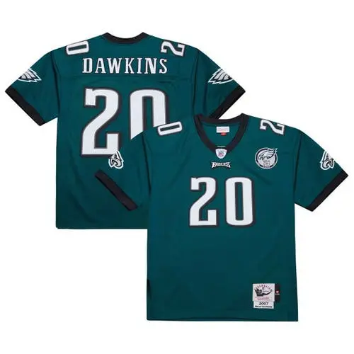 Mitchell & Ness Brian Dawkins Philadelphia Eagles 2007 Authentic Throwback Retired Player Jersey