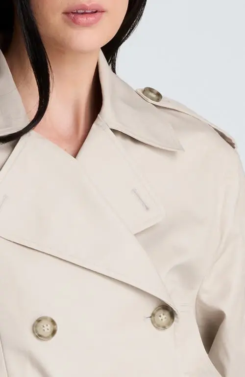 KENNETH COLE Double Breasted Short Trench Coat