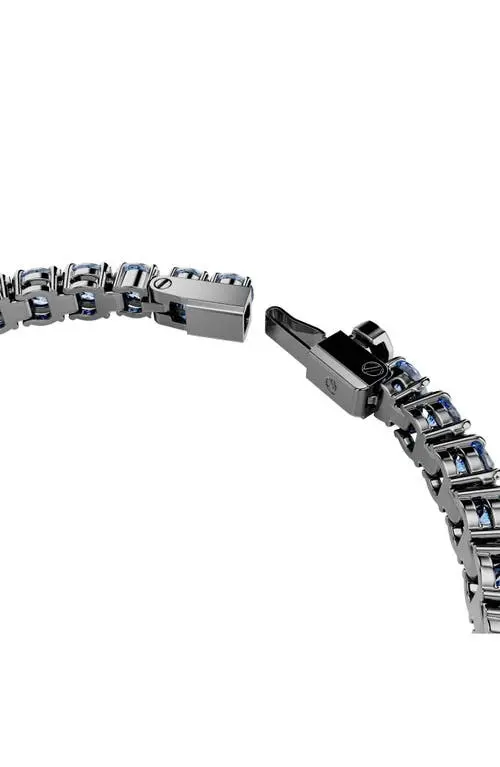 SWAROVSKI Matrix Tennis Bracelet - Blue