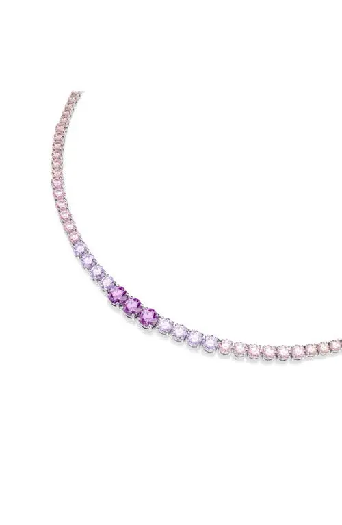 SWAROVSKI Matrix Crystal Slider Necklace