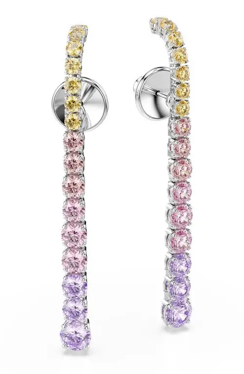 SWAROVSKI Matrix Crystal Drop Earrings