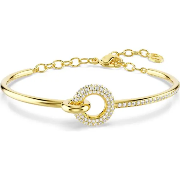 SWAROVSKI Dextera Pavé Crystal Bracelet - Gold