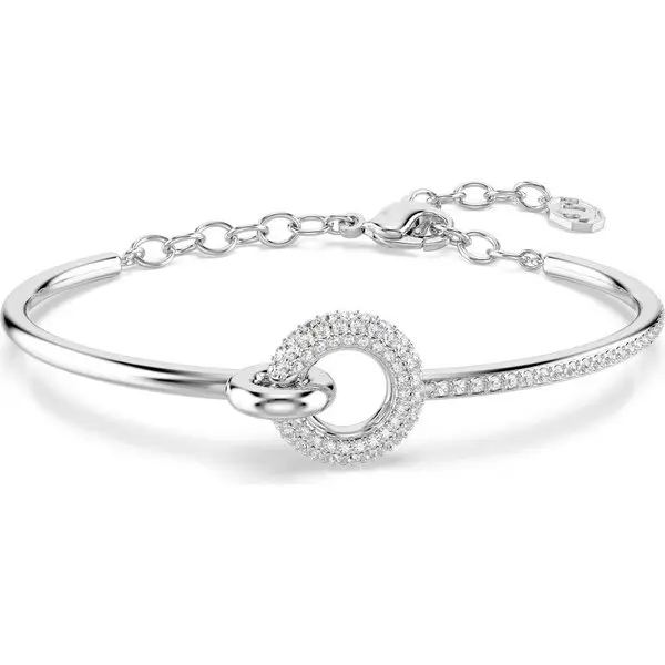 SWAROVSKI Dextera Pavé Crystal Bracelet - Silver