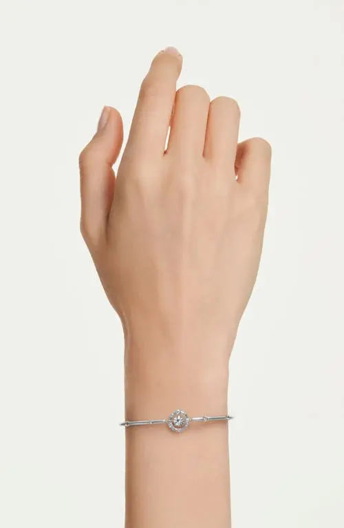 SWAROVSKI Constella Bangle Bracelet - Silver/white