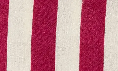CLIFTON WILSON Stripe Silk Pocket Square