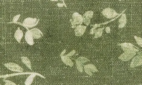 CLIFTON WILSON Floral Linen Pocket Square
