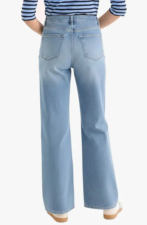 NIC+ZOE Vantage High Waist Wide Leg Jeans