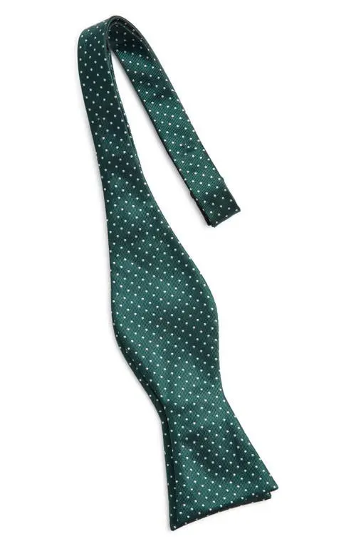 CLIFTON WILSON Polka Dot Silk Bow Tie