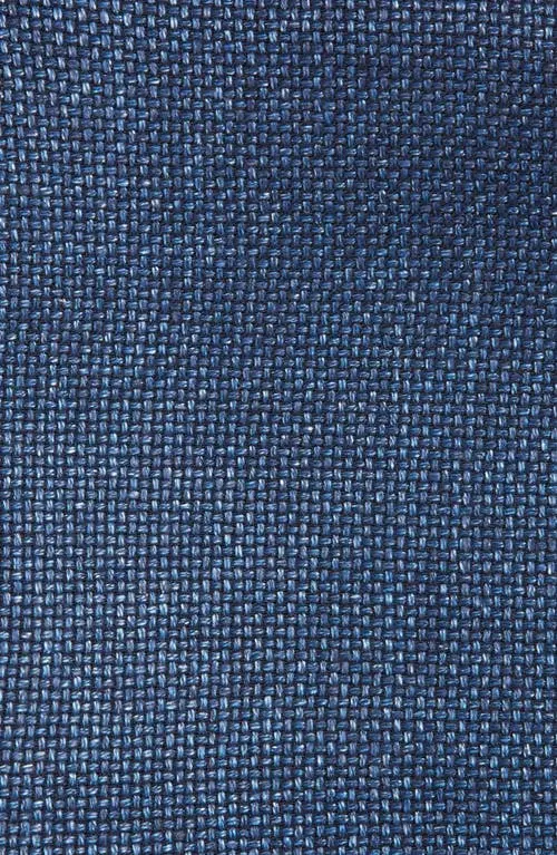CLIFTON WILSON Wool Pocket Square - Navy