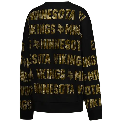 GAMEDAY COUTURE Minnesota Vikings Rhinestone Embellished Sweatshirt