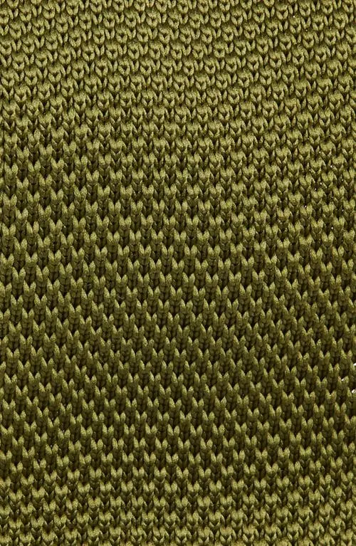 CLIFTON WILSON Textured Silk Knit Tie