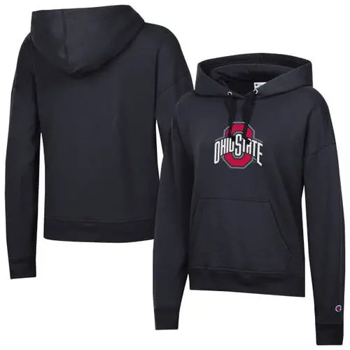 Champion Ohio State Buckeyes Powerblend Fleece Pullover Hoodie