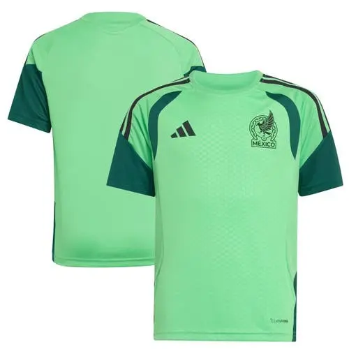 Adidas Youth Mexico National Team Fifa X World Cup 2026 Tiro Training Jersey - Green