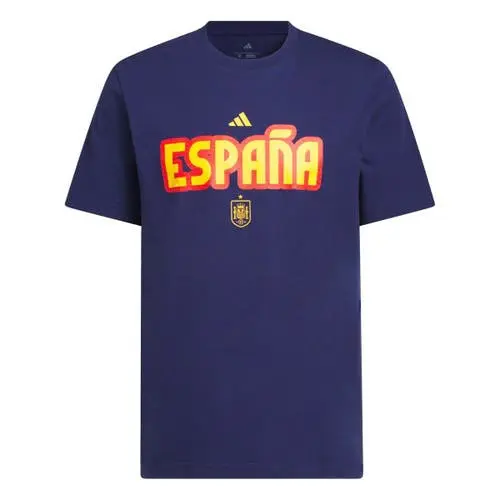 Adidas Spain National Team Jersey Hook T-shirt - Navy