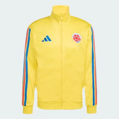 Adidas Colombia National Team Fifa X World Cup Alphaskin Full-zip Track Top - Yellow
