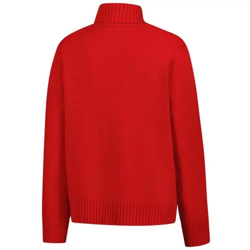 GAMEDAY SOCIAL Wisconsin Badgers Chenille Turtleneck Sweater