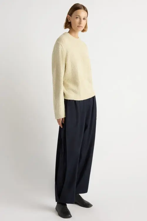 Modern Citizen Sonya Textured Organic Cotton Sweater