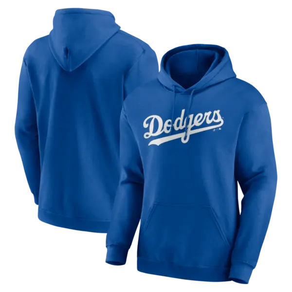 LOGO ATHLETIC Los Angeles Dodgers Wordmark Hoodie - Royal
