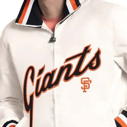 STARTER San Francisco Giants Cooperstown Logo Varsity Jacket