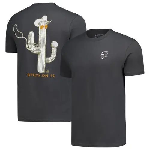 FLOMOTION Wm Phoenix Open Cactus T-shirt - Gray