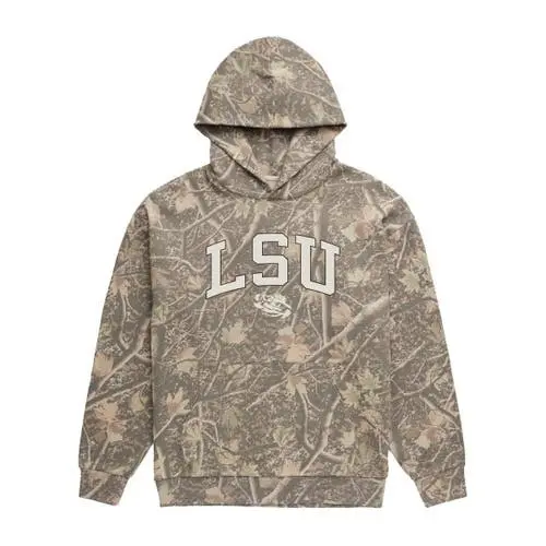 USCAPE APPAREL Lsu Tigers Camouflage Fleece Hoodie - Camo