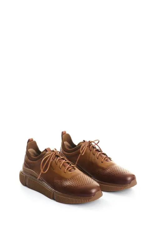 VELEZ Leather Lace-up Shoes - Honey