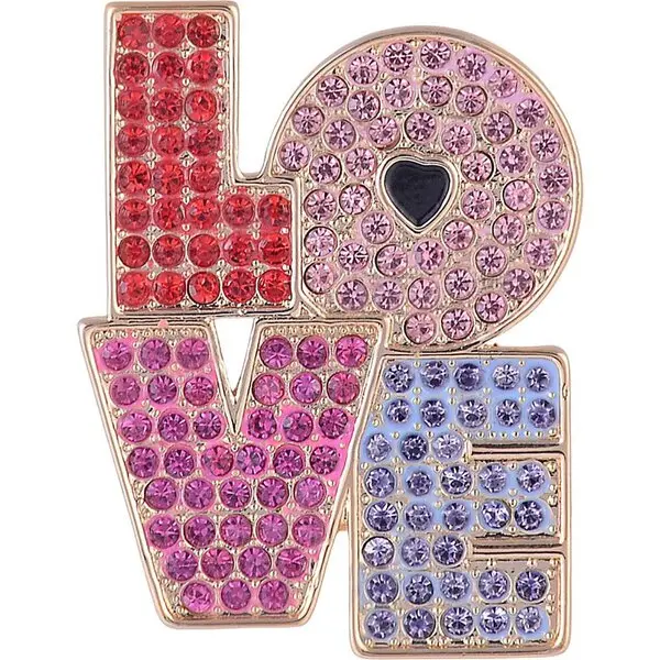 HALLMARK Stone Love Pin - Red