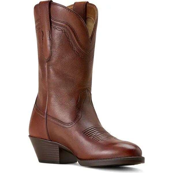 Ariat Easton R Toe Western Boot - Honey Bee