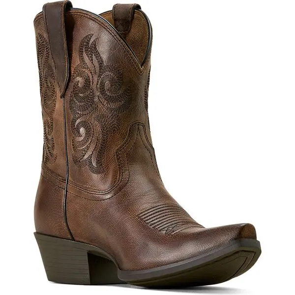 Ariat Lacona X Toe Western Boot - Mesa Brown