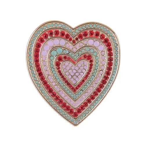 HALLMARK Stone Heart Pin