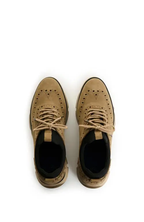 VELEZ Apolo Nubuck Leather Lace-up Sneakers