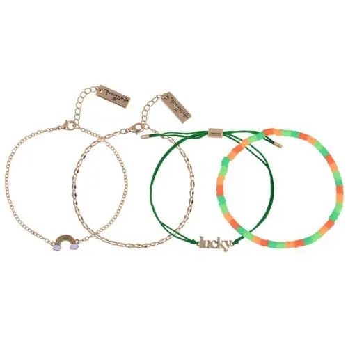 HALLMARK Assorted Bracelet Set - Green