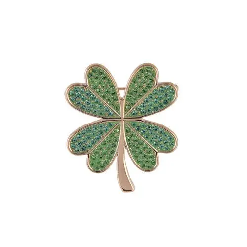 HALLMARK Four Leaf Clover Pin - Green