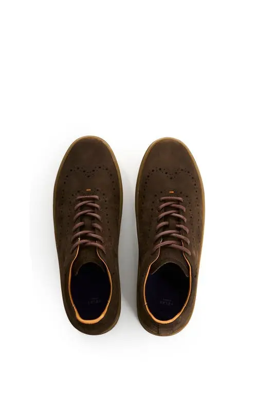 VELEZ Suede Leather Lace-up Shoes