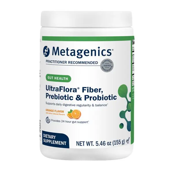 METAGENICS Ultraflora Fiber Prebiotic & Probiotic - One-color