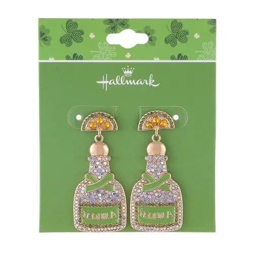 HALLMARK Stone And Enamel Tequila Earrings