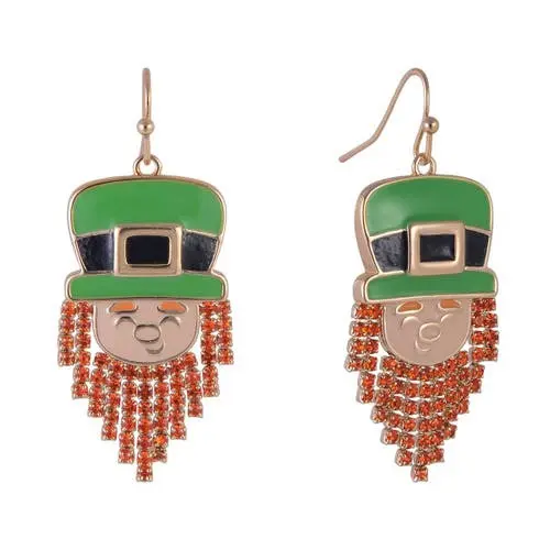 HALLMARK Leprechaun Earrings