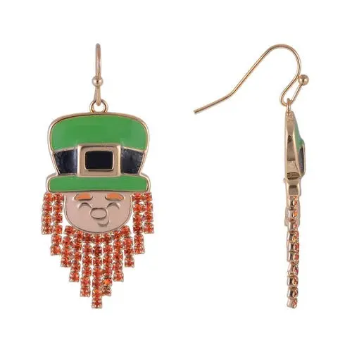 HALLMARK Leprechaun Dangle Earrings