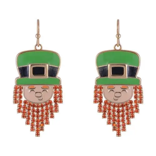 HALLMARK Leprechaun Dangle Earrings