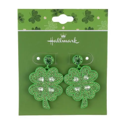 HALLMARK Four Leaf Clover Earrings