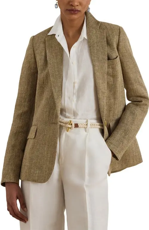 Ralph Lauren Linen Herringbone Jacket