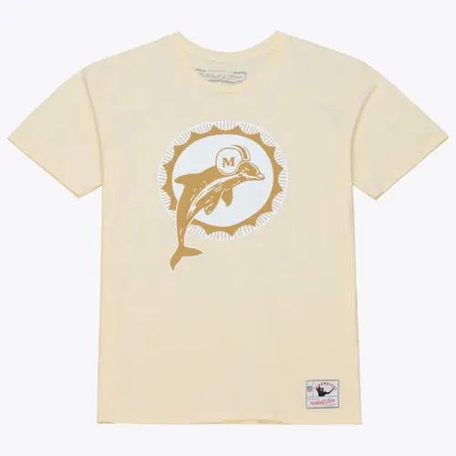 Mitchell & Ness Dan Marino Miami Dolphins Sandman Name & Number T-shirt