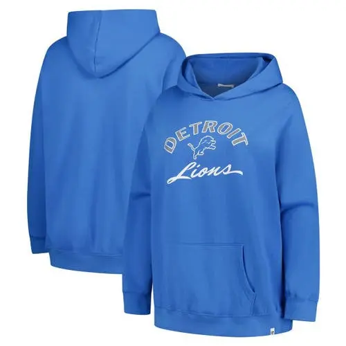 '47 Detroit Lions Whirlwind Naomi Hoodie - Blue