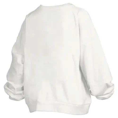 PRESSBOX Stanford Cardinal Oversized Janice Retro Waist-length Pullover Sweatshirt